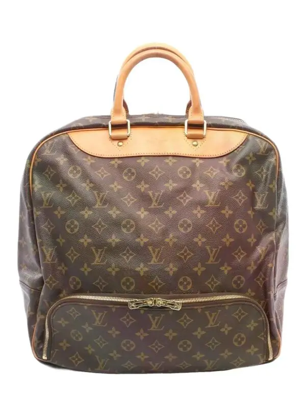 LOUIS VUITTON Monogram Evasion Tote Bag - Brown