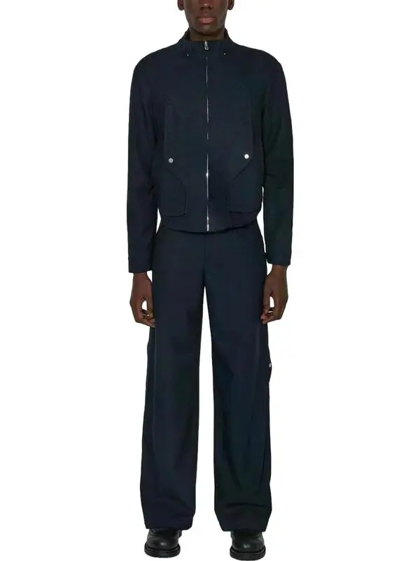 _J.L - A.L_ Permian Zip-up Jacket - Blue