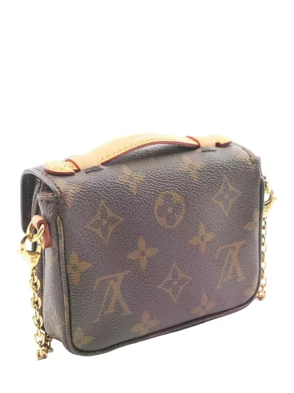 LOUIS VUITTON Monogram Micro Metis Mini Shoulder Bag - Brown