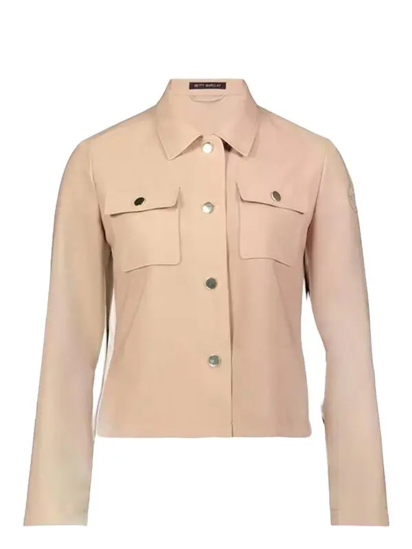 BETTY BARCLAY Button-up Shirt With Chest Pockets - Neutrals
