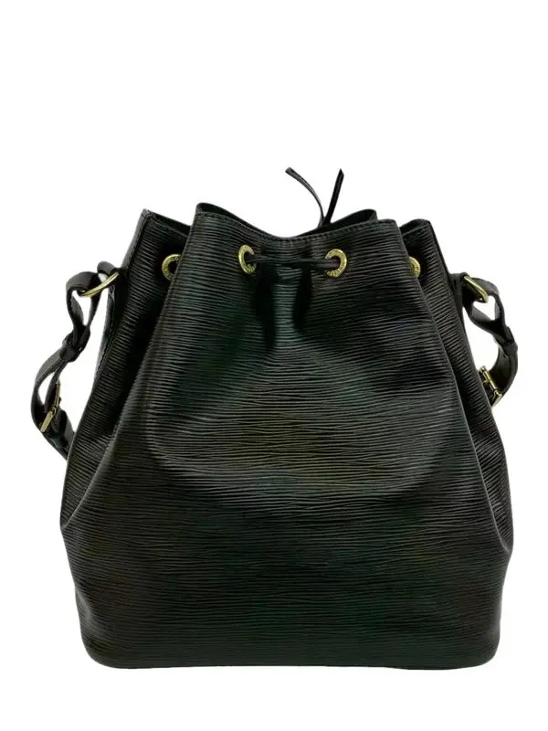 LOUIS VUITTON Epi Petit Noe Bucket Bag - Black