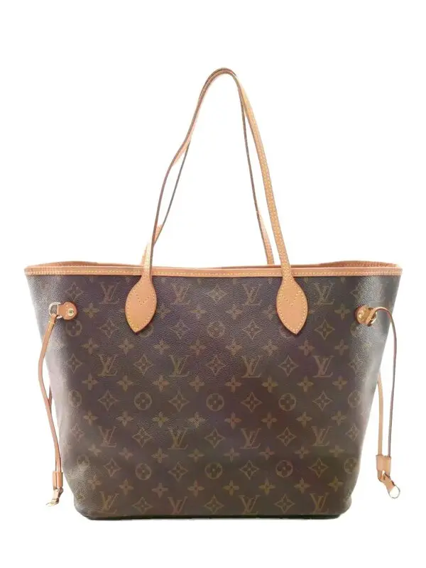 LOUIS VUITTON Monogram Canvas Neverfull Mm Tote Bag - Brown