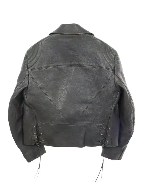 Prada Quilted-lining Biker Jacket - Black
