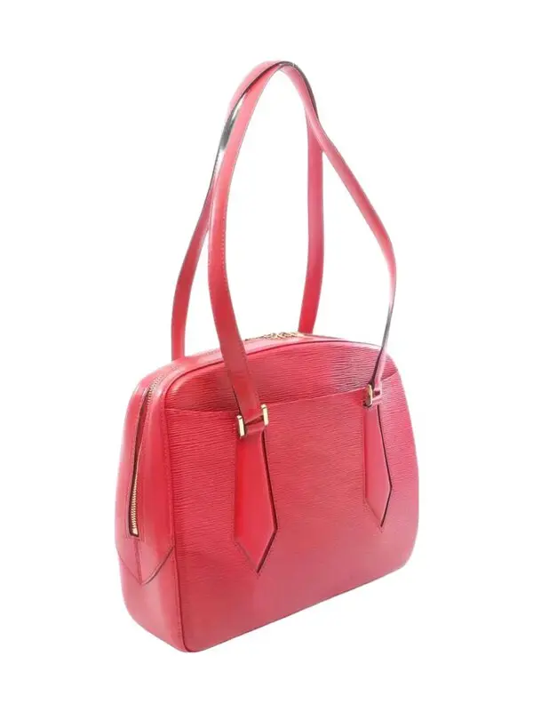 LOUIS VUITTON 1998 Voltaire Epi Shoulder Bag - Red