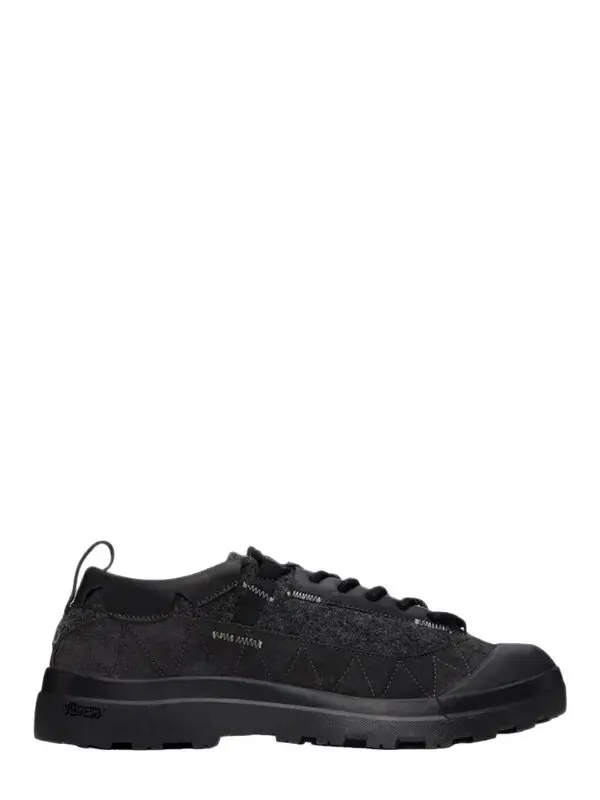 RANRA Lace-up Low Sneakers - Black