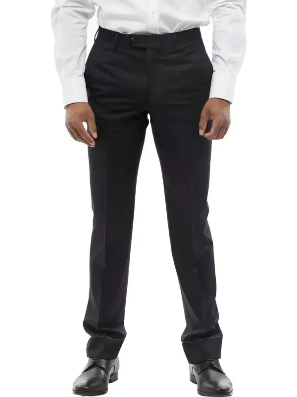 Corneliani Mantua Wool Trousers - Black