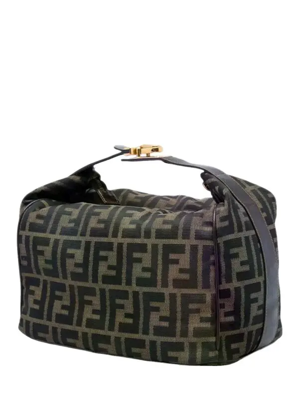Fendi Zucca Canvas Cosmetic Bag - Brown
