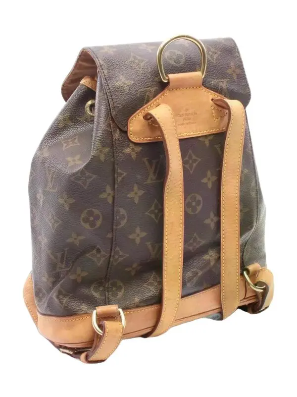 LOUIS VUITTON Monogram Canvas Montsouris Mm Backpack - Brown