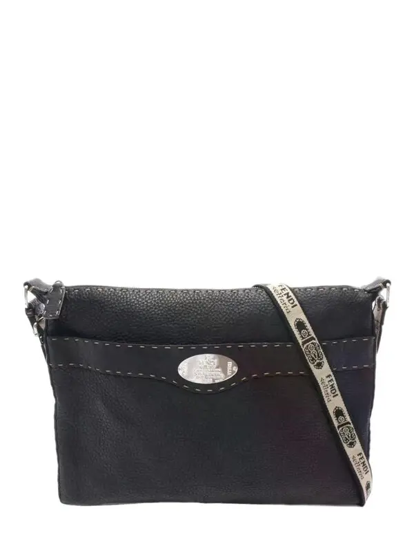 Fendi Selleria Shoulder Bag - Black