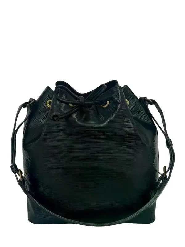 LOUIS VUITTON Epi Petit Noe Bucket Bag - Black