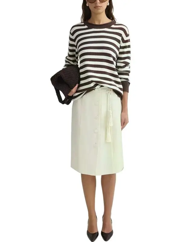Posse Lara Striped Sweater - Brown