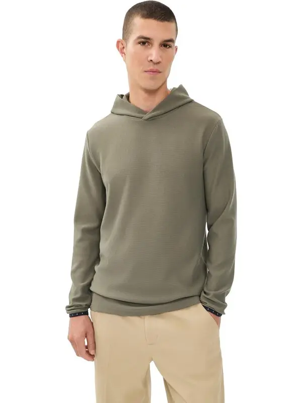 Greyson Traverse Waffle Hoodie - Camp