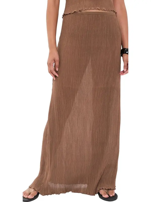Lioness Ford Maxi Skirt - Cocoa