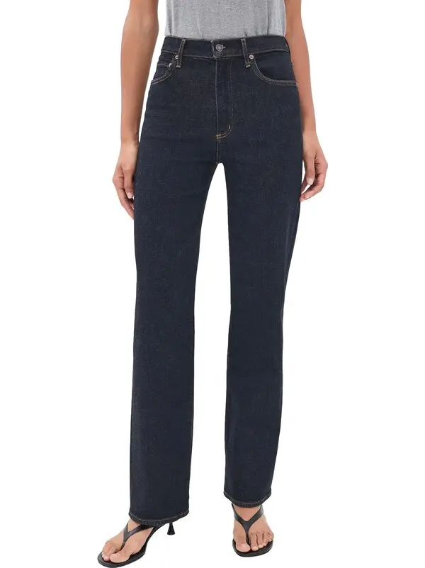 AGOLDE Harper Relaxed Straight Jeans - Rinse