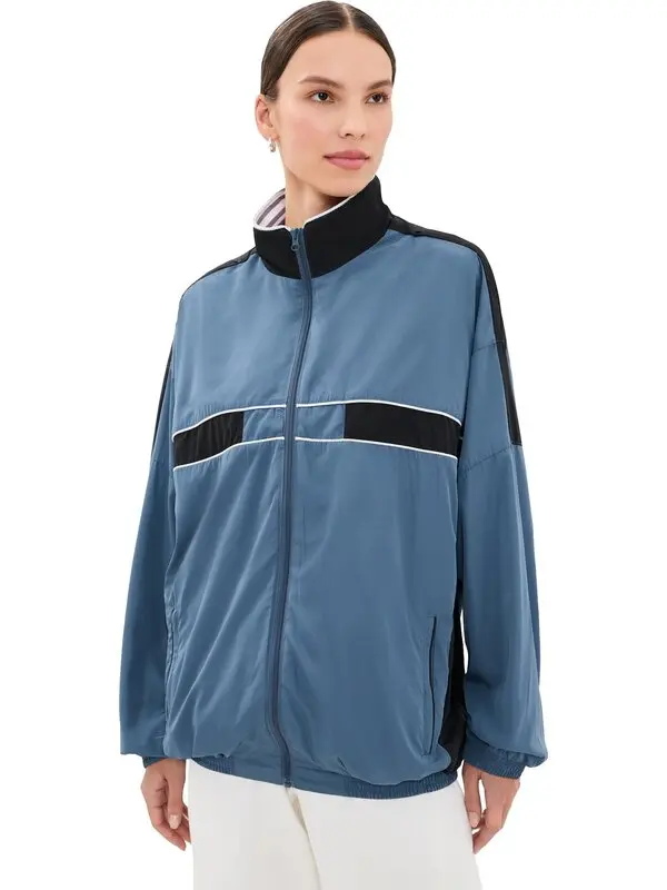 Lioness Rhode Windbreaker Jacket - Slate Blue