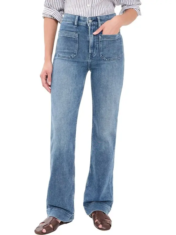 Faherty Brand Stretch Terry Patch Pocket Pants - Riverton