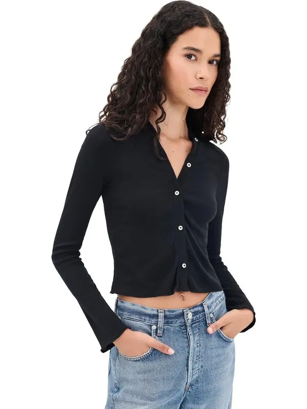 ASHER Chelsea Cardigan - Black