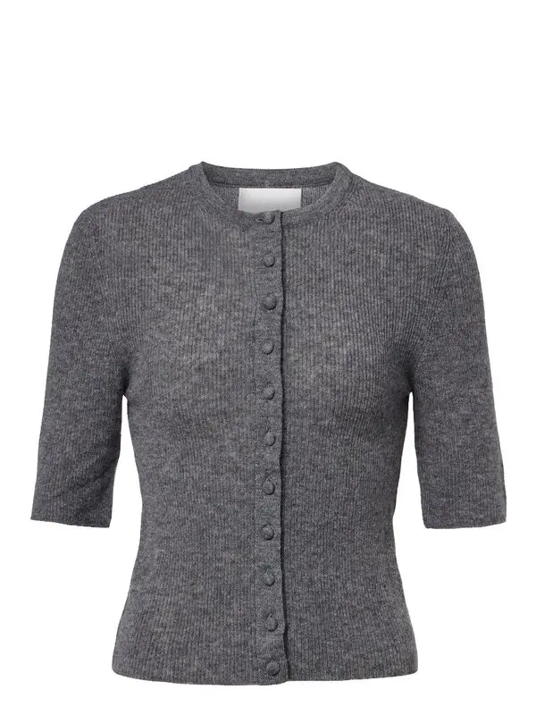 Citizens Of Humanity Tabitha Wool And Cashmere Cardigan - Grey