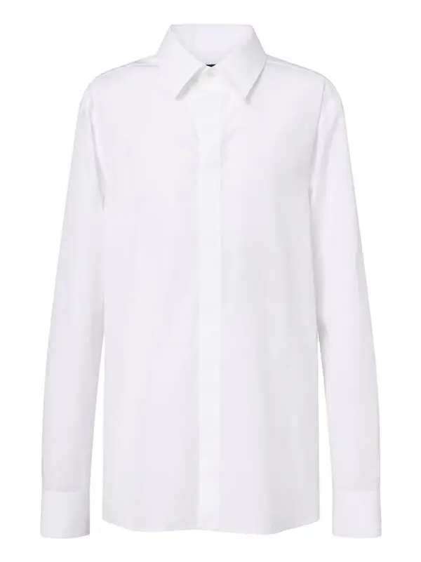 Gucci Cotton Poplin Shirt - White