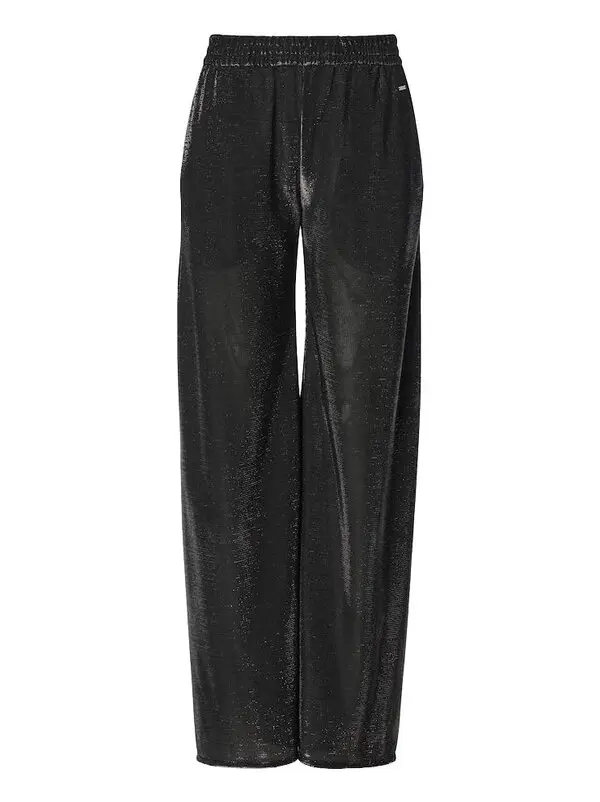 Gucci Embellished Wide-leg Pants - Black