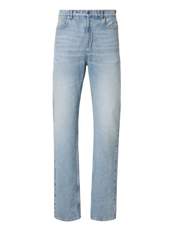 Gucci Straight Leg Jeans - Blue