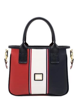CAVALINHO Nautical Handbag - Navy/white/red
