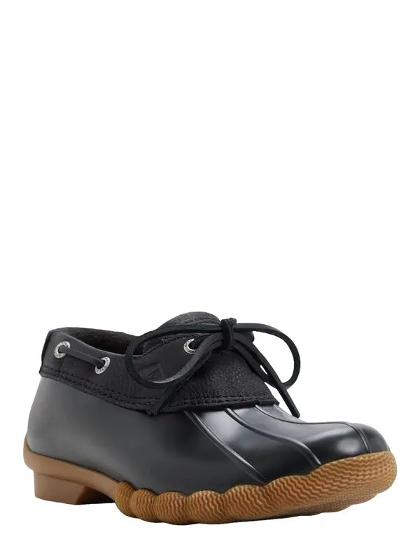 Sperry Saltwater Waterproof Duck Shoe - Black