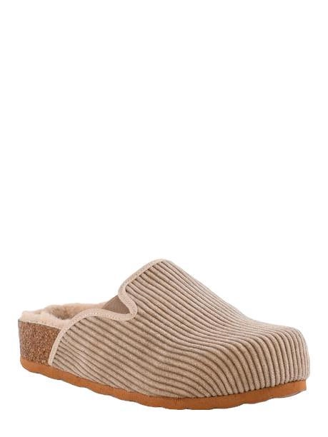 Bc Footwear Every New Beginning Clogs With Faux Fur Lining - Sand