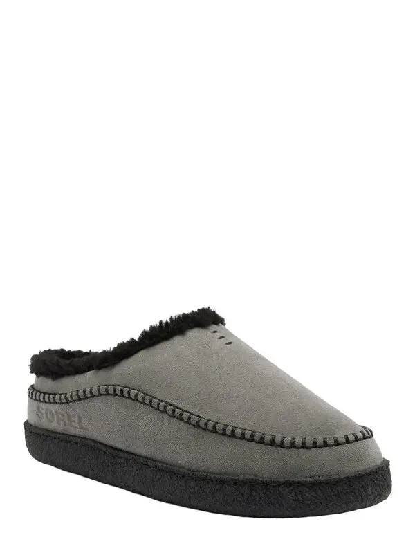Sorel Falcon Ridge Iii Slipper - Quarry/black