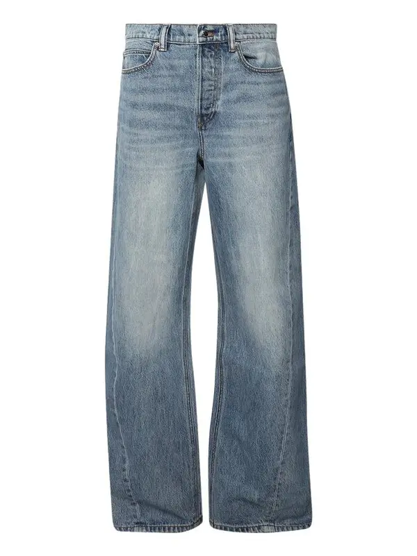 Alexander Wang Loose Fit Jeans With Shadow Pockets - Blue