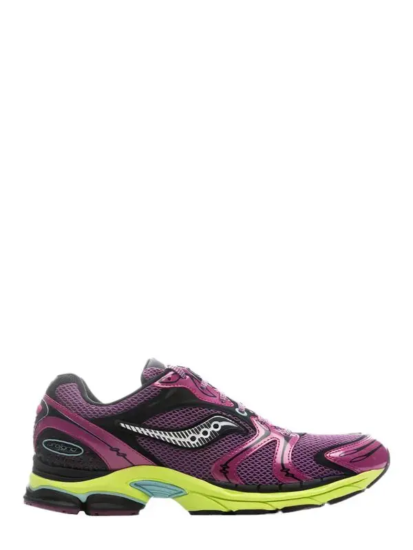 Saucony Progrid Triumph 4 Panelled Sneakers - Purple