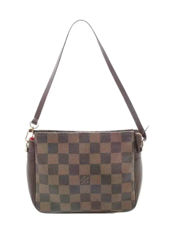 LOUIS VUITTON Trousee Damier Ebene Shoulder Bag - Brown