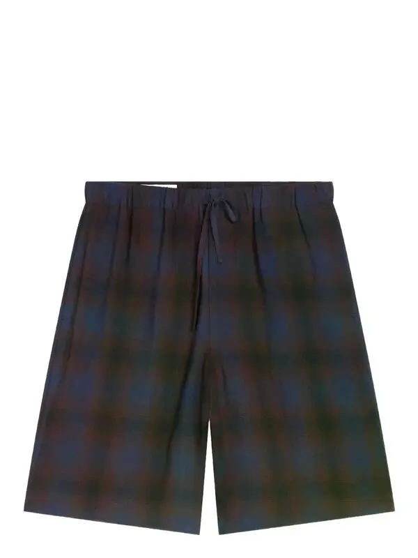 Dries Van Noten Viscose Shorts - Blue