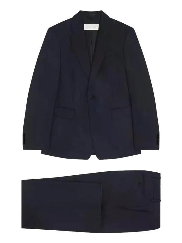 Dries Van Noten Slim-fit Wool Suit - Blue