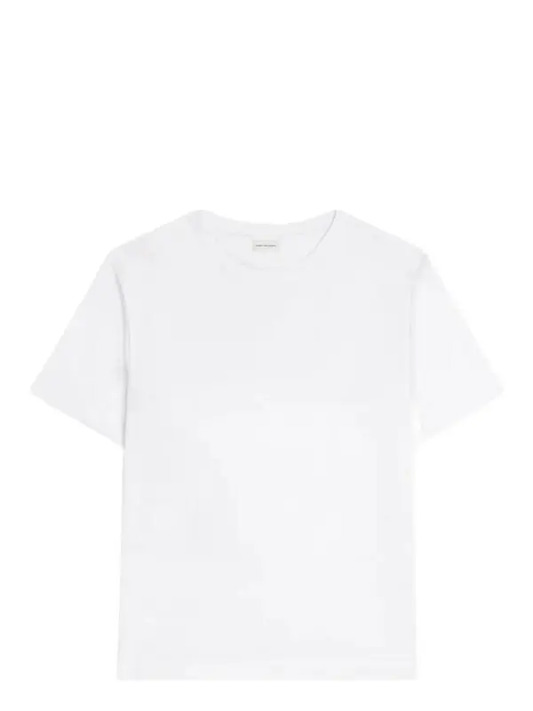 Dries Van Noten Regular-fit Cotton T-shirt - White