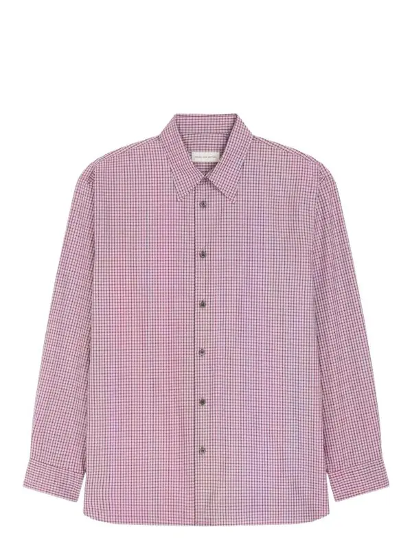 Dries Van Noten Loose Cotton Shirt - Pink