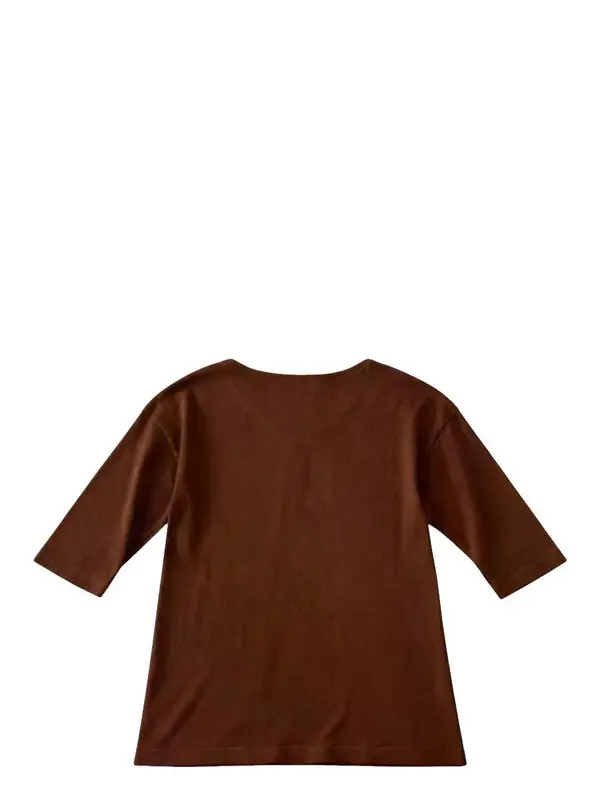 TREDICITREDICI Laura Colour-block Sweater - Brown