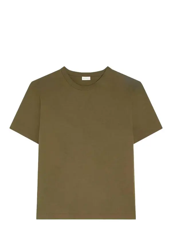 Dries Van Noten Regular-fit Cotton T-shirt - Green