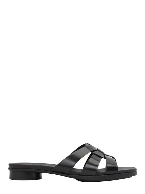 Ecco Sculpted Alba 25 Crossstrap Slide - Black