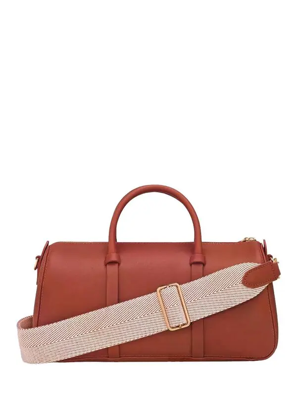 Longchamp Leather Daylong Tote Bag - Brown