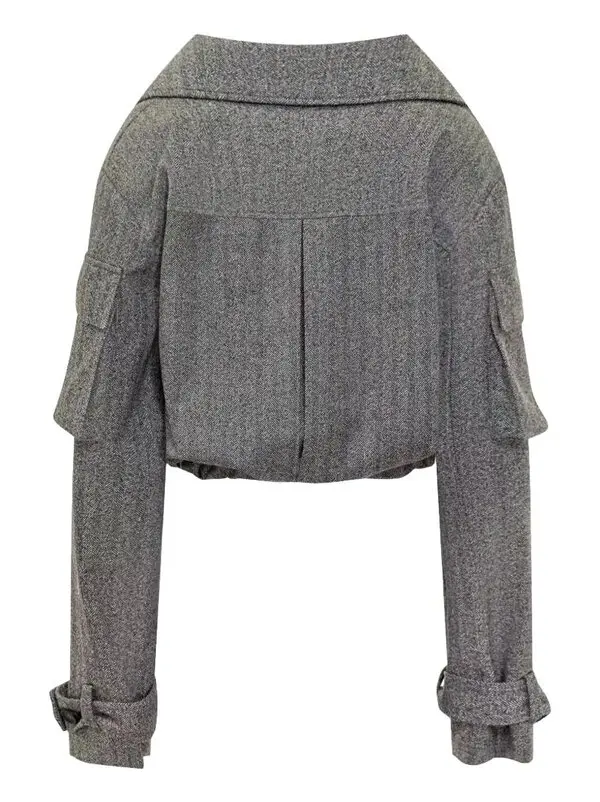 BATAKOVIC Cropped Jacket And Trousers Set - Grey