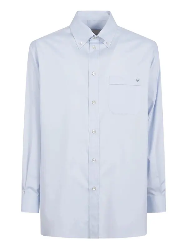 Valentino Garavani Long Sleeve Shirt - Blue