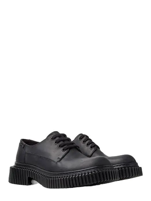 Camper Pix Plain Toe Derby - Black