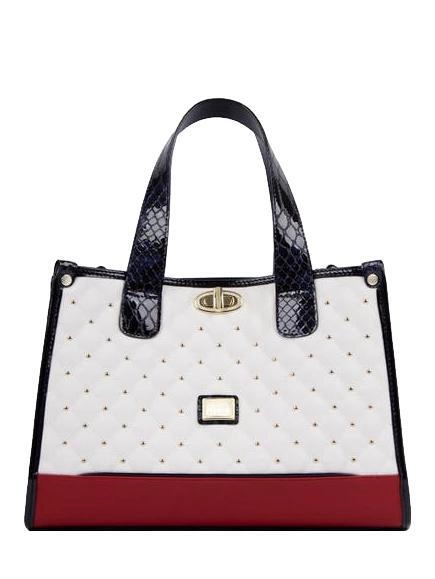 CAVALINHO Craft Handbag 551 - Navy/red