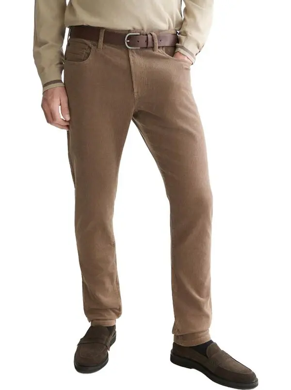 Scotch & Soda Ralston Stretch Cotton Corduroy Pants - Walnut