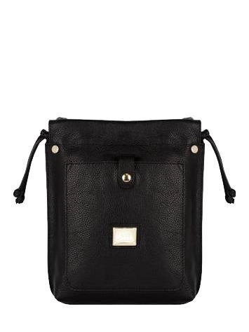 CAVALINHO Muse Pebbled Leather Small Crossbody Bag - Black