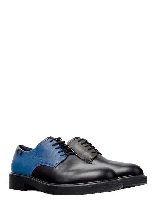 Camper Dean Twins Plain Toe Derby - Medium Blue