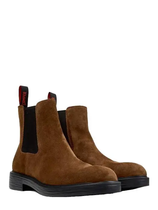 Camper Dean Chelsea Boot - Medium Brown