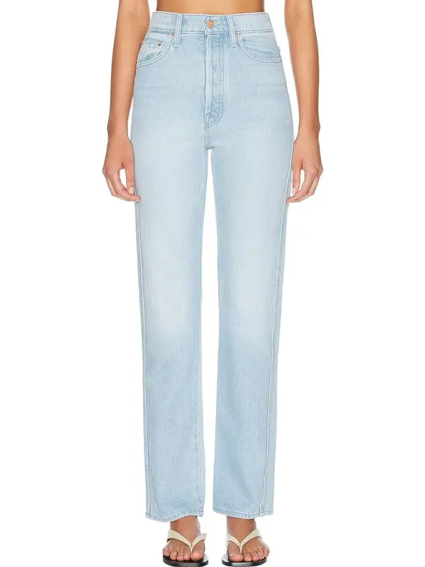 MOTHER The Tippy Top Utensil Sneak Jeans - Dots