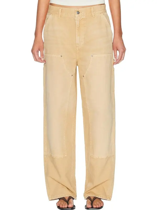 Carhartt Work In Progress Double Knee Carpenter Pants - Dusty Hamilton Brown